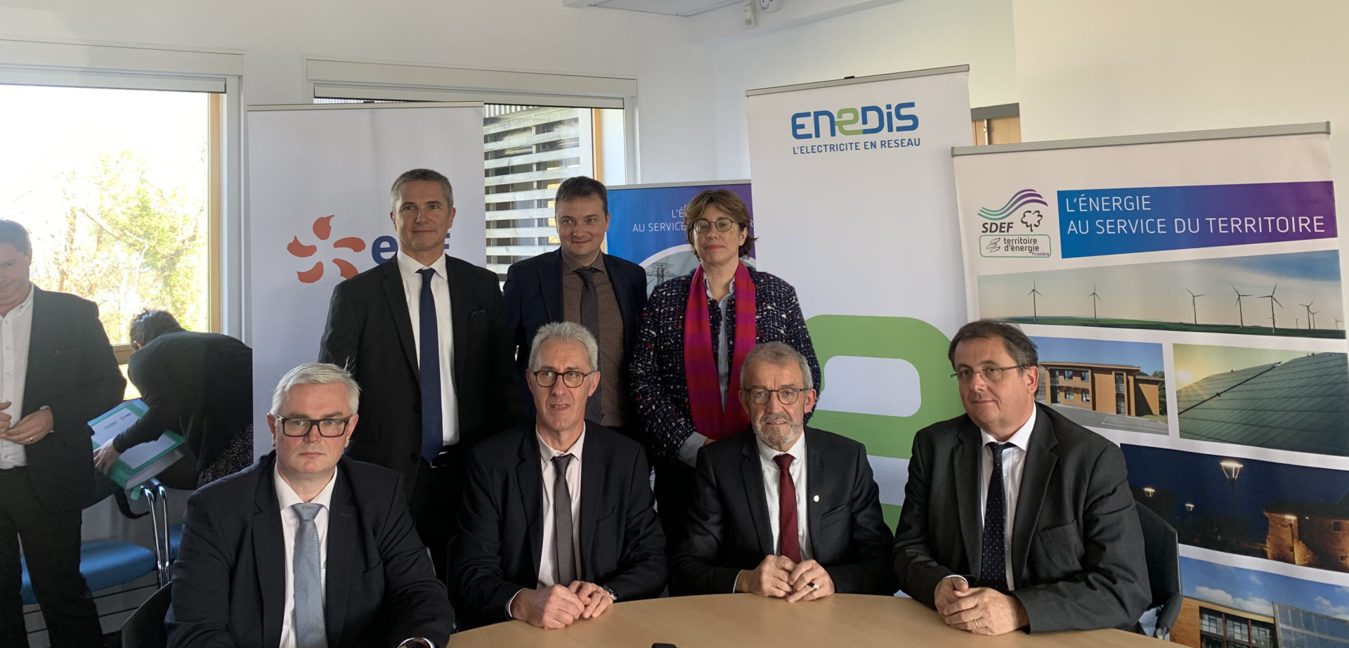 Contrats de concession d'électricité SDEF - Nouveaux contrats signés